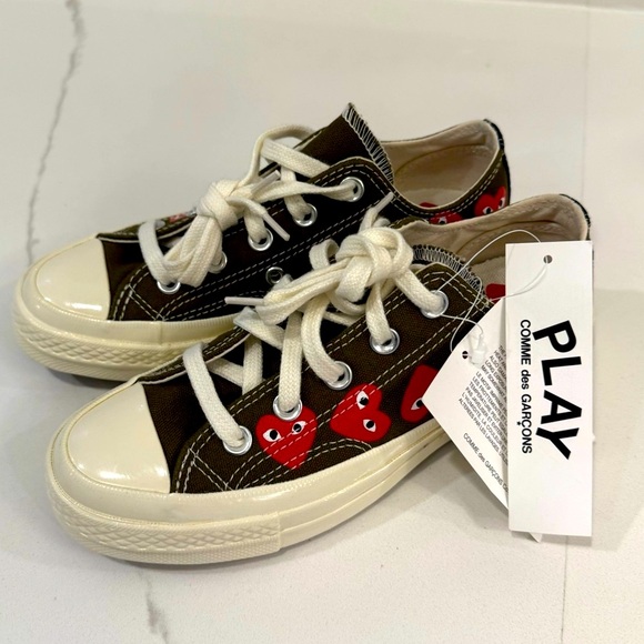 Converse | Shoes | Comme Des Garcon Play Cdg X Converse Chuck | Poshmark